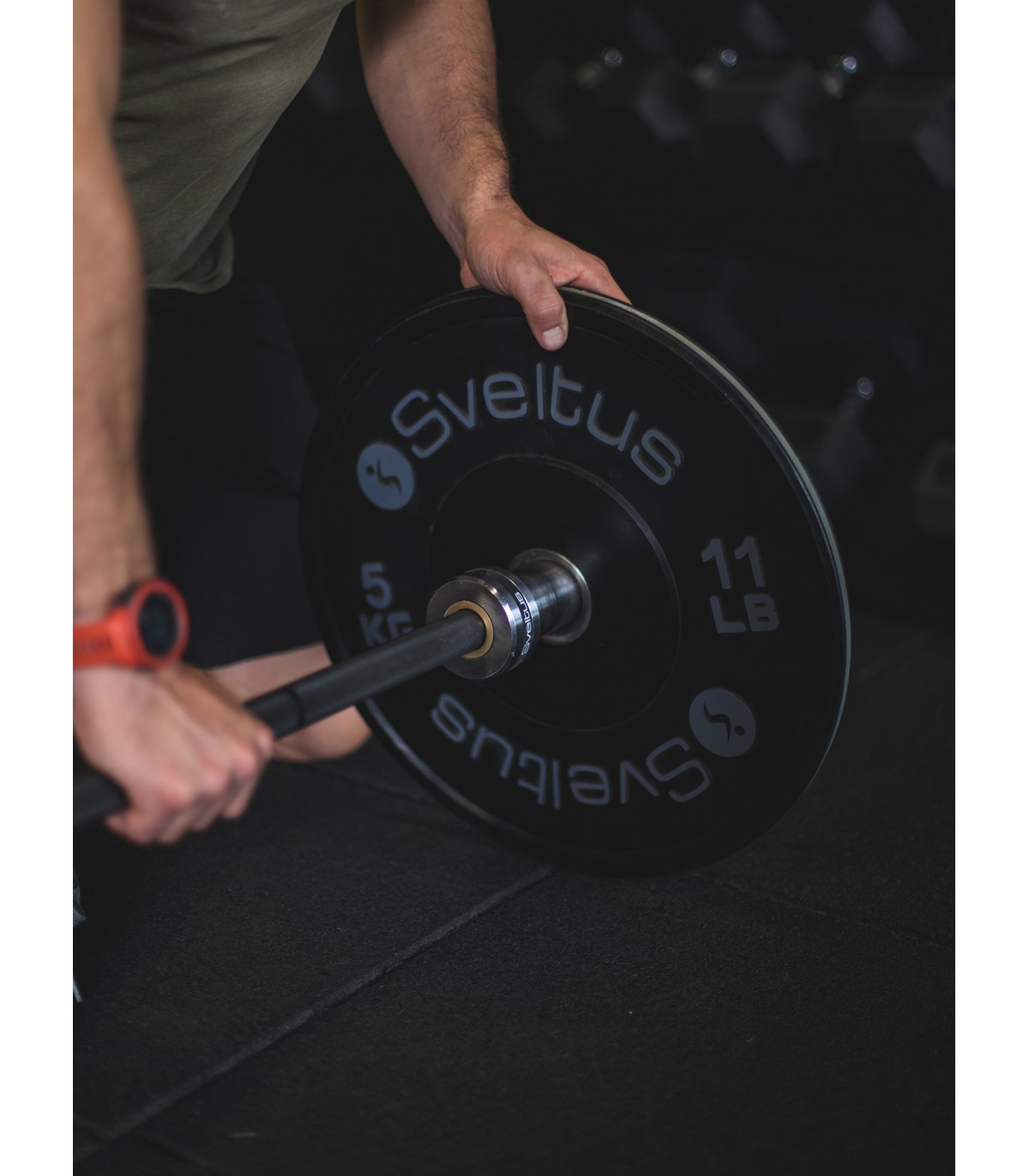 Olympic discs Training Sveltus - 50 mm weight range for regular training