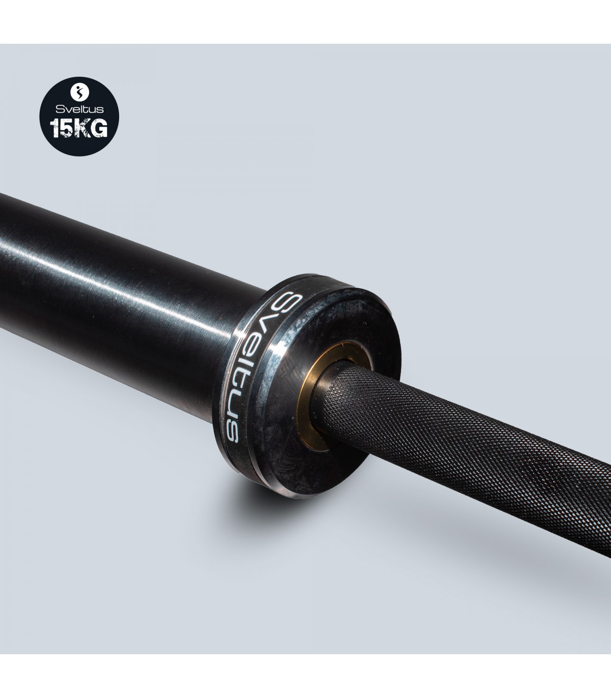 Barra olímpica V2 15 kg - Barra de pesas de alto rendimiento 50 mm